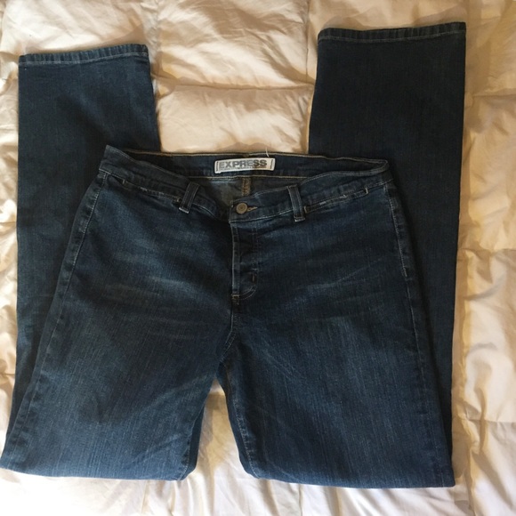 Express | Jeans | Express Straight Leg Button Fly Jean | Poshmark